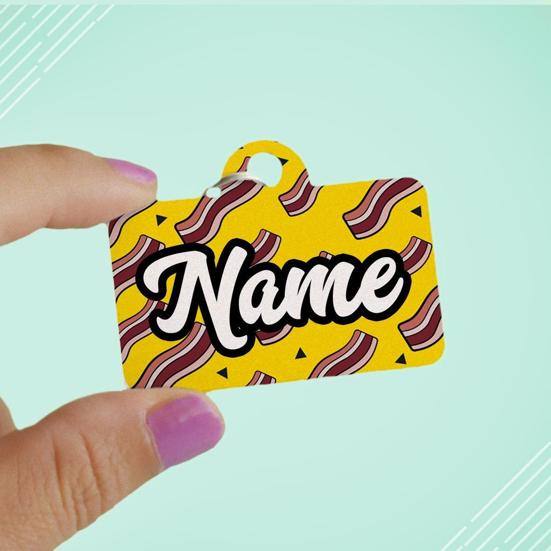 Pet ID Tags – Clive and Bacon