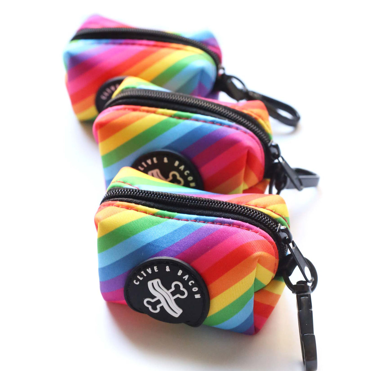 Rainbow Waste Bag Holder – Clive and Bacon